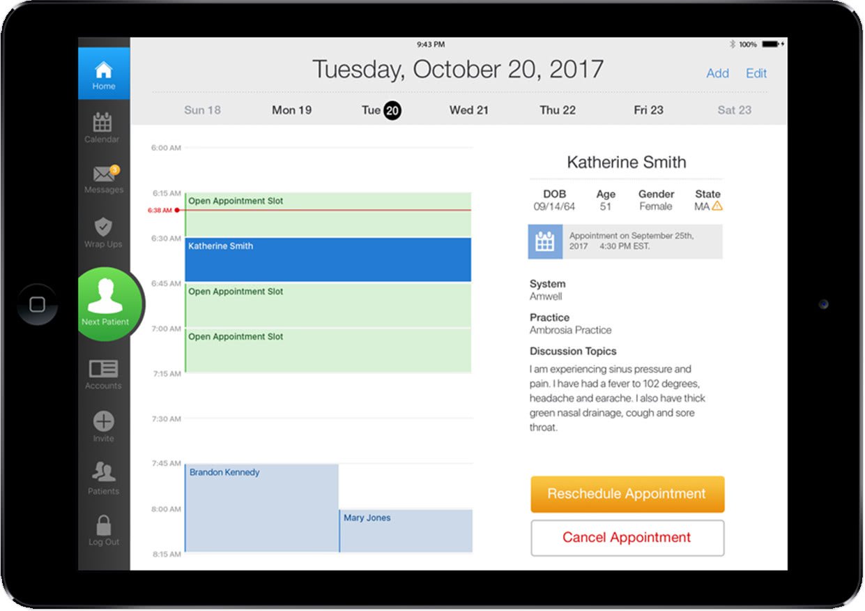 Amwell for Providers - How It Works